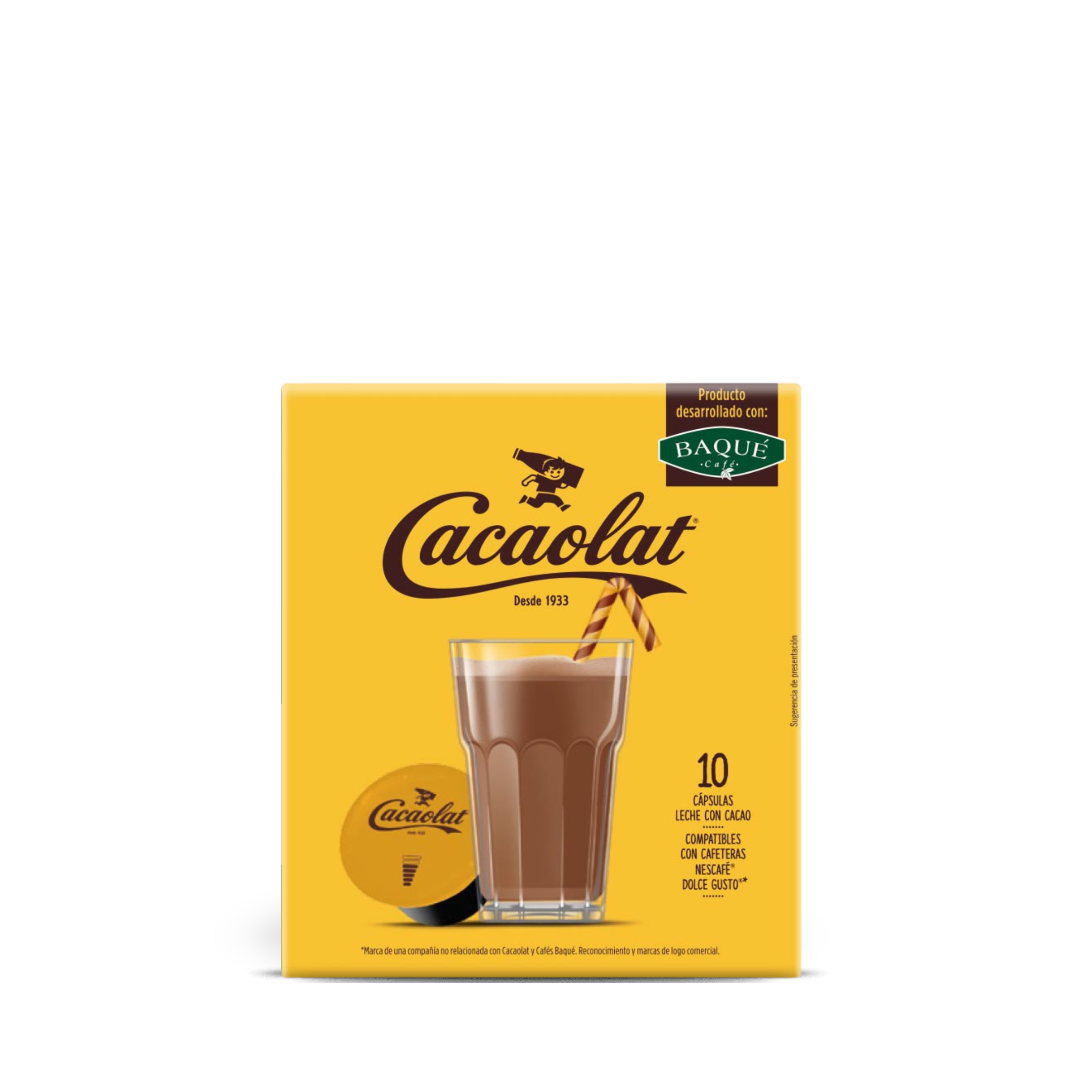 Cacaolat 10 Cápsulas Compatibles Dolce Gusto